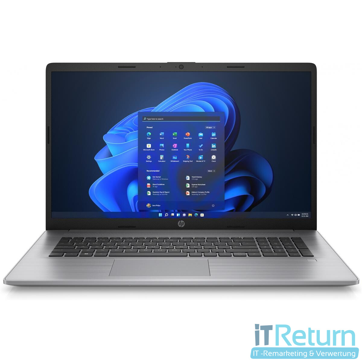 HP 470 G7 Notebook PC / 17" / Intel i5-10210U @1,60GHz / 256GB SSD ...